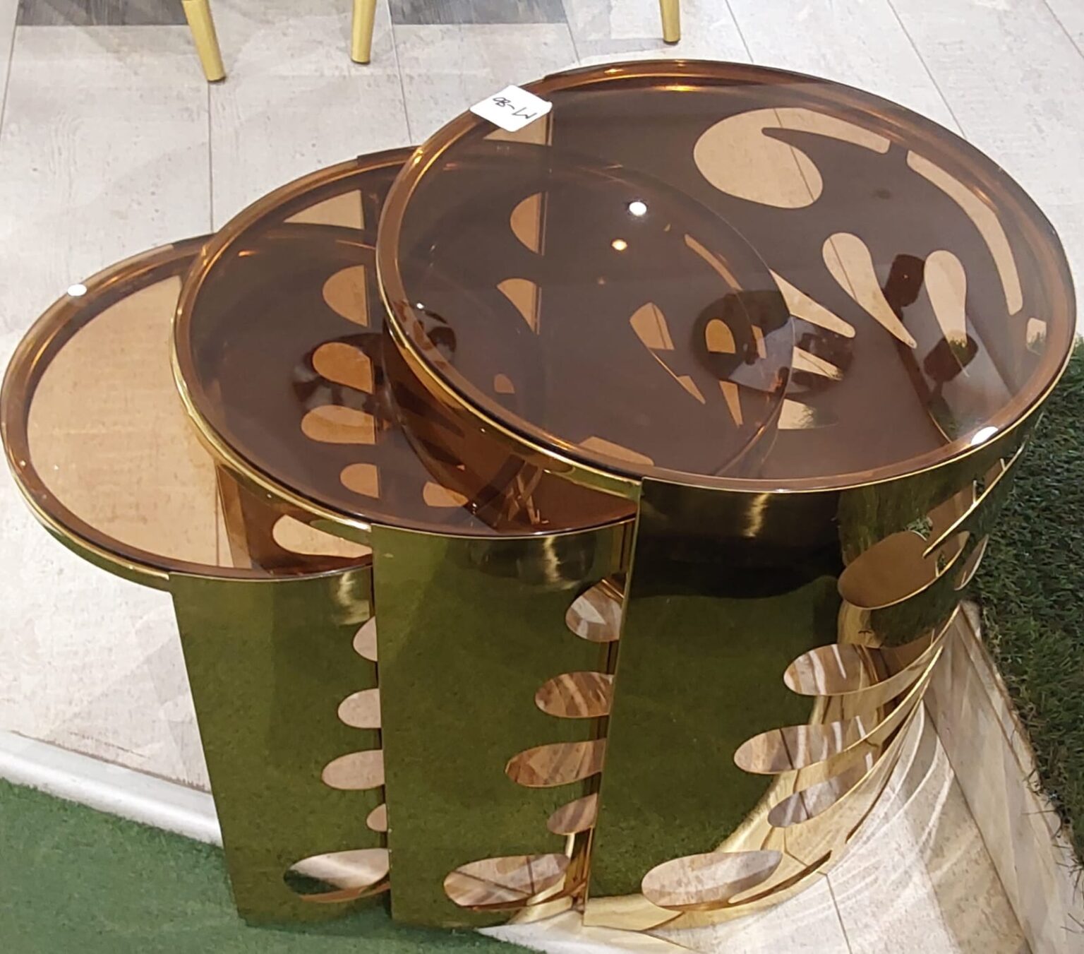 Laser Cut 3 Piece Coffee Table – WOD