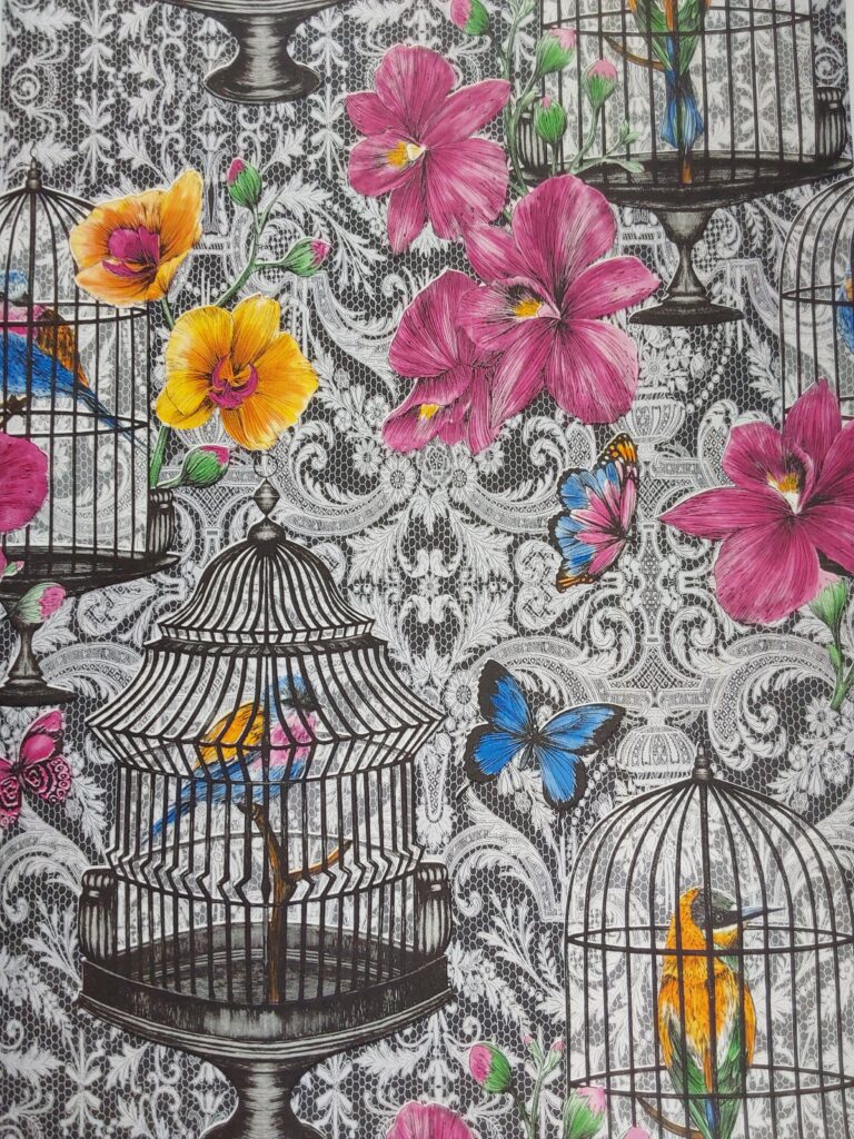 Vinyl Multicolour Wallpaper – WOD